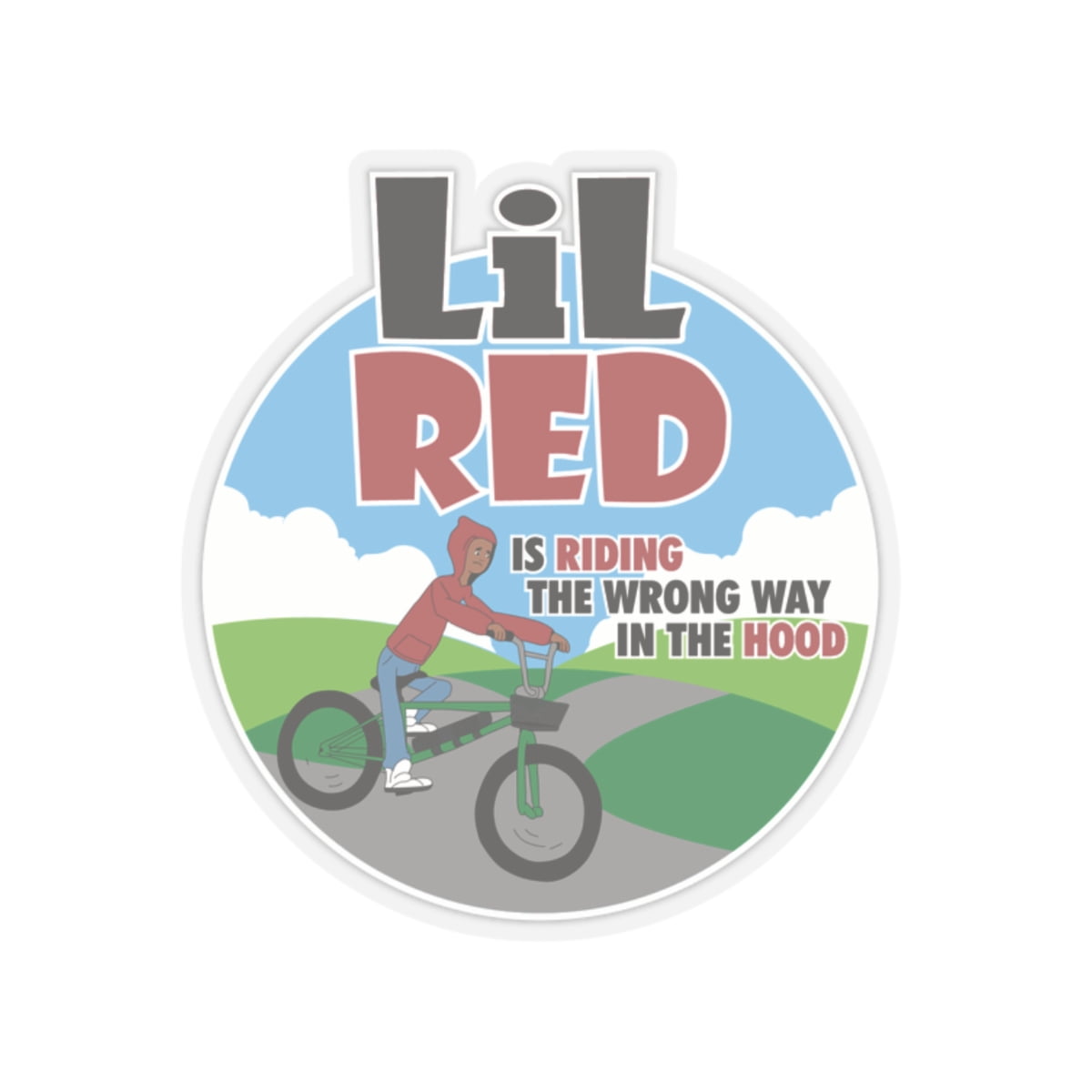 Lil' Red Stickers * venusjones.com